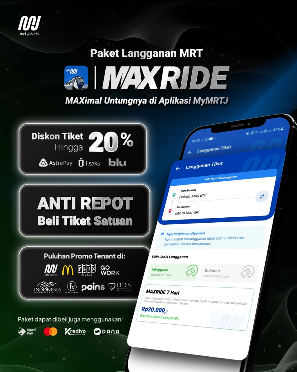 Max Ride | MRT Jakarta